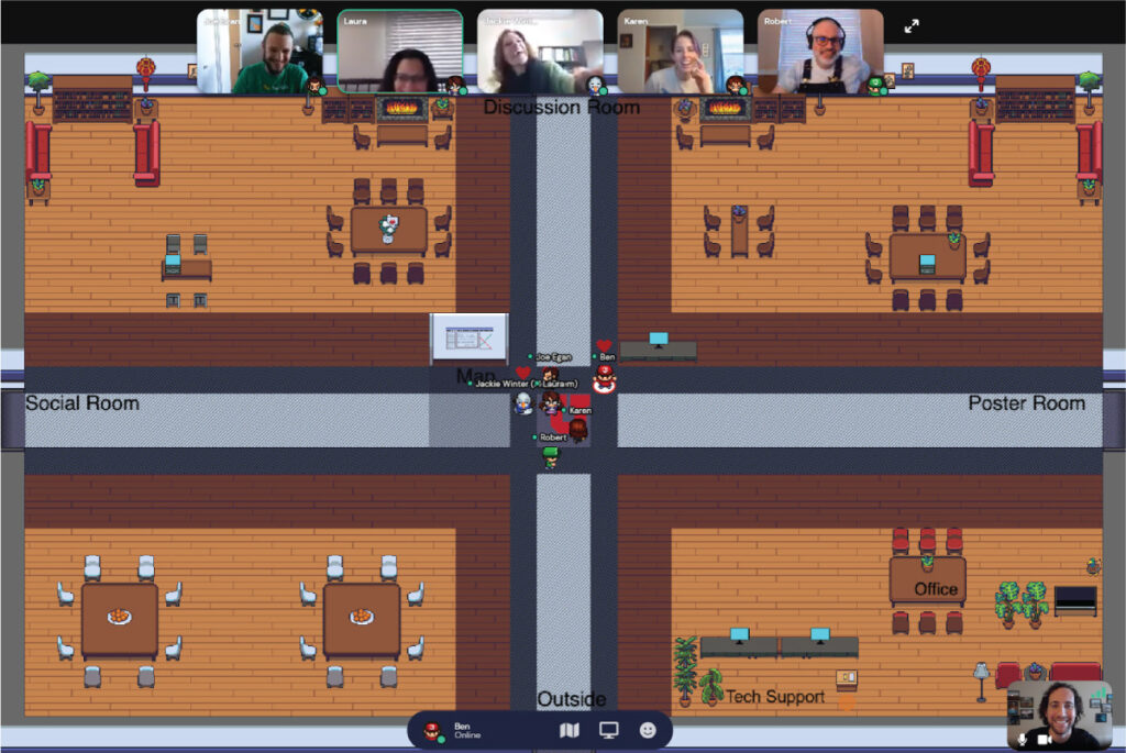 ASP Hosts Virtual Symposium in an Interactive Environment